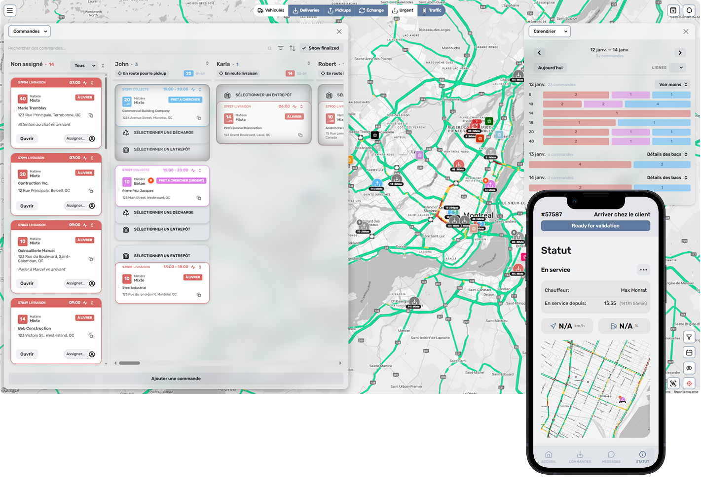 Logiciel de gestion Roll Off | Location de conteneurs | Rolaf